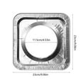 XiYing Gas Stove Burner Covers, Aluminum Foil Grease Liners for Spill ...