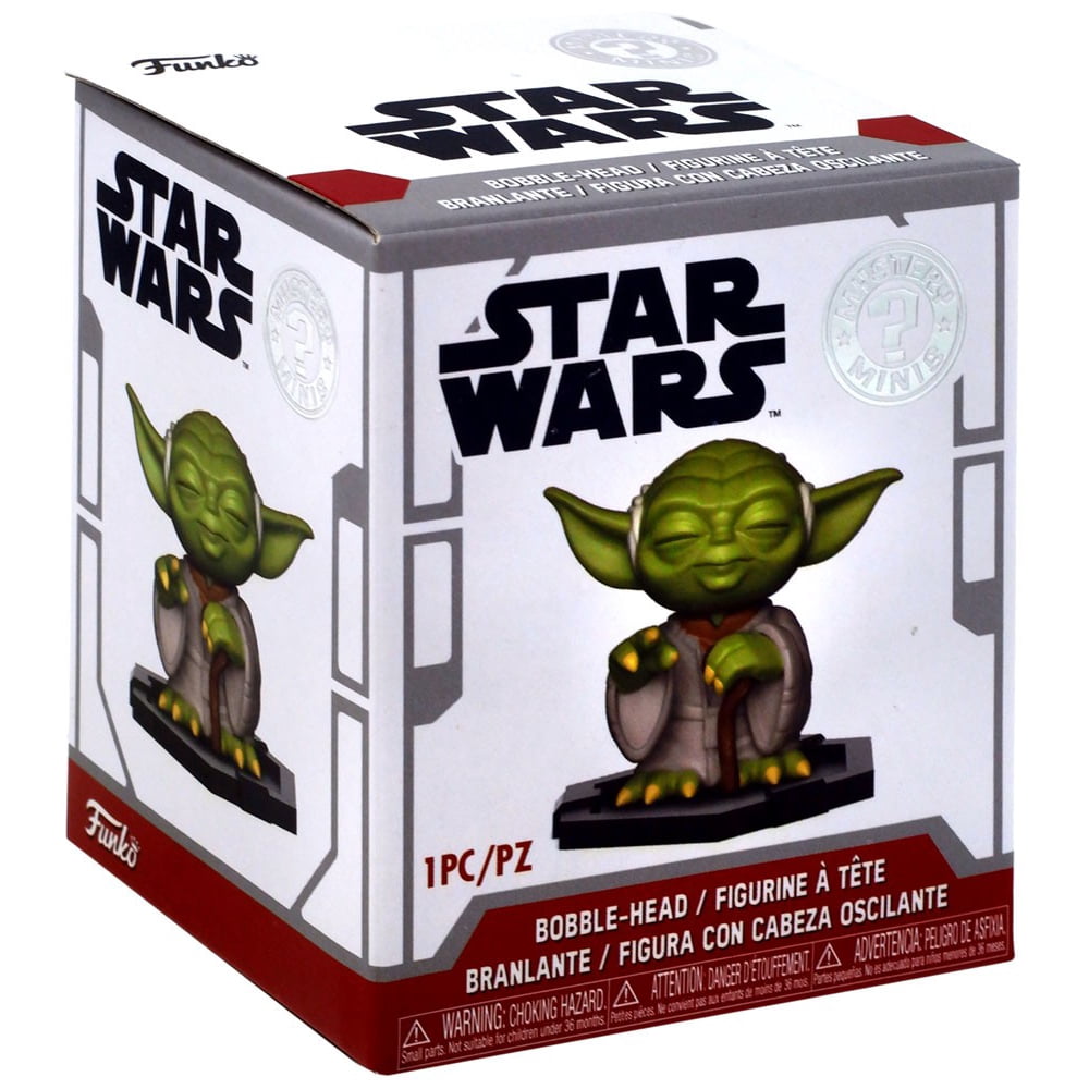 Funko Star Wars Mystery Minis Yoda Mystery Pack - Walmart.com - Walmart.com