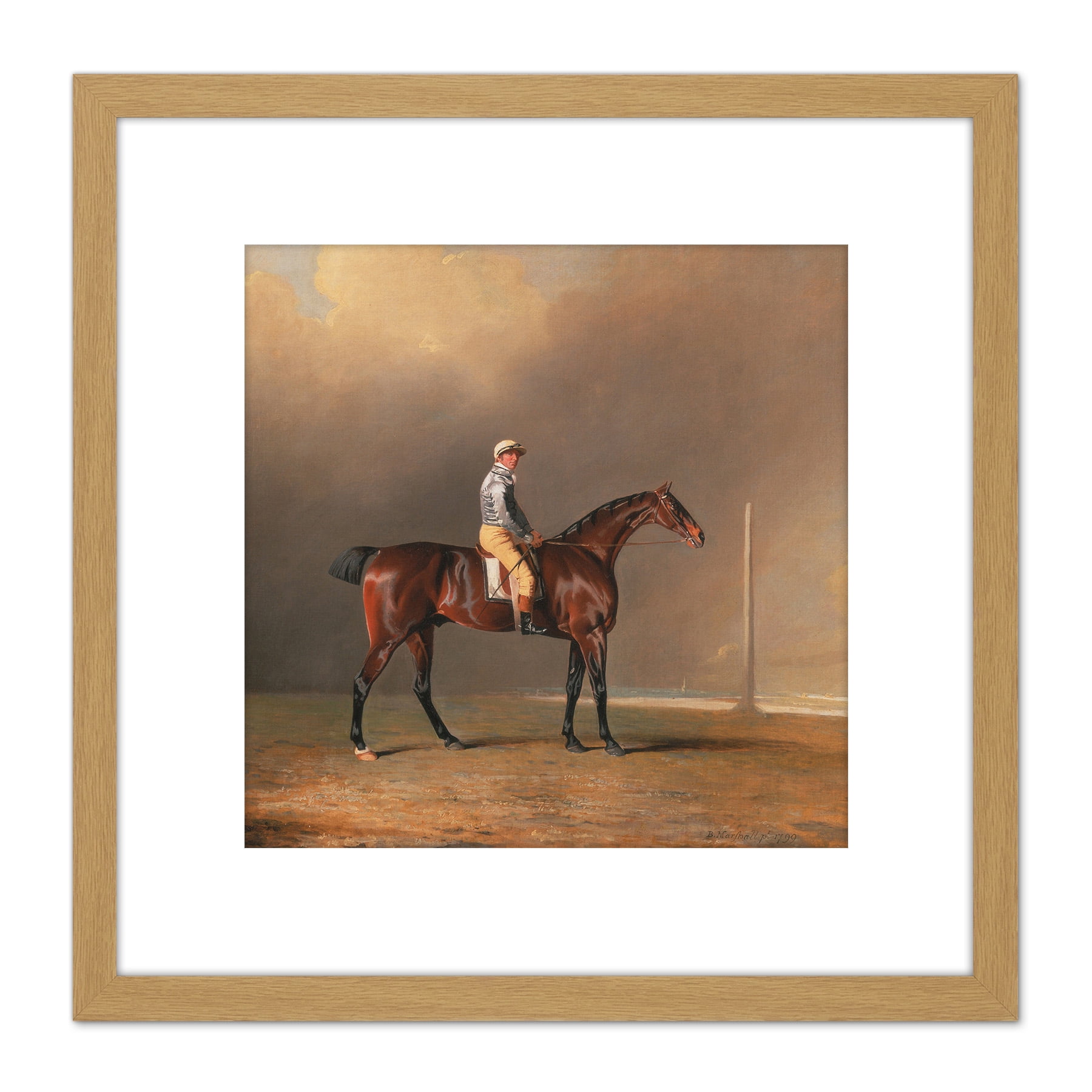 Benjamin Marshall Diamond With Dennis Fitzpatrick Up 8X8 Inch Square ...