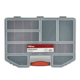Hyper Tough Small Parts Organizer Case Fastener Storage Black