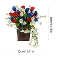 Memorial Day Saving!4th of July Decorations, Independence Day Flower ...