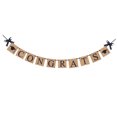 RENACLIPY Congrats Banner for Grad Party in Assorted Colors Kraft Paper ...