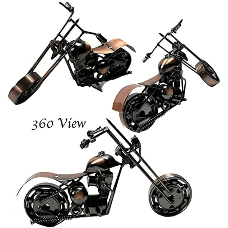 Black Chopper Motorbike