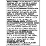 Great Value Ham and Cheese Snack Builders, Crackers with Cookies, 3.20 ...