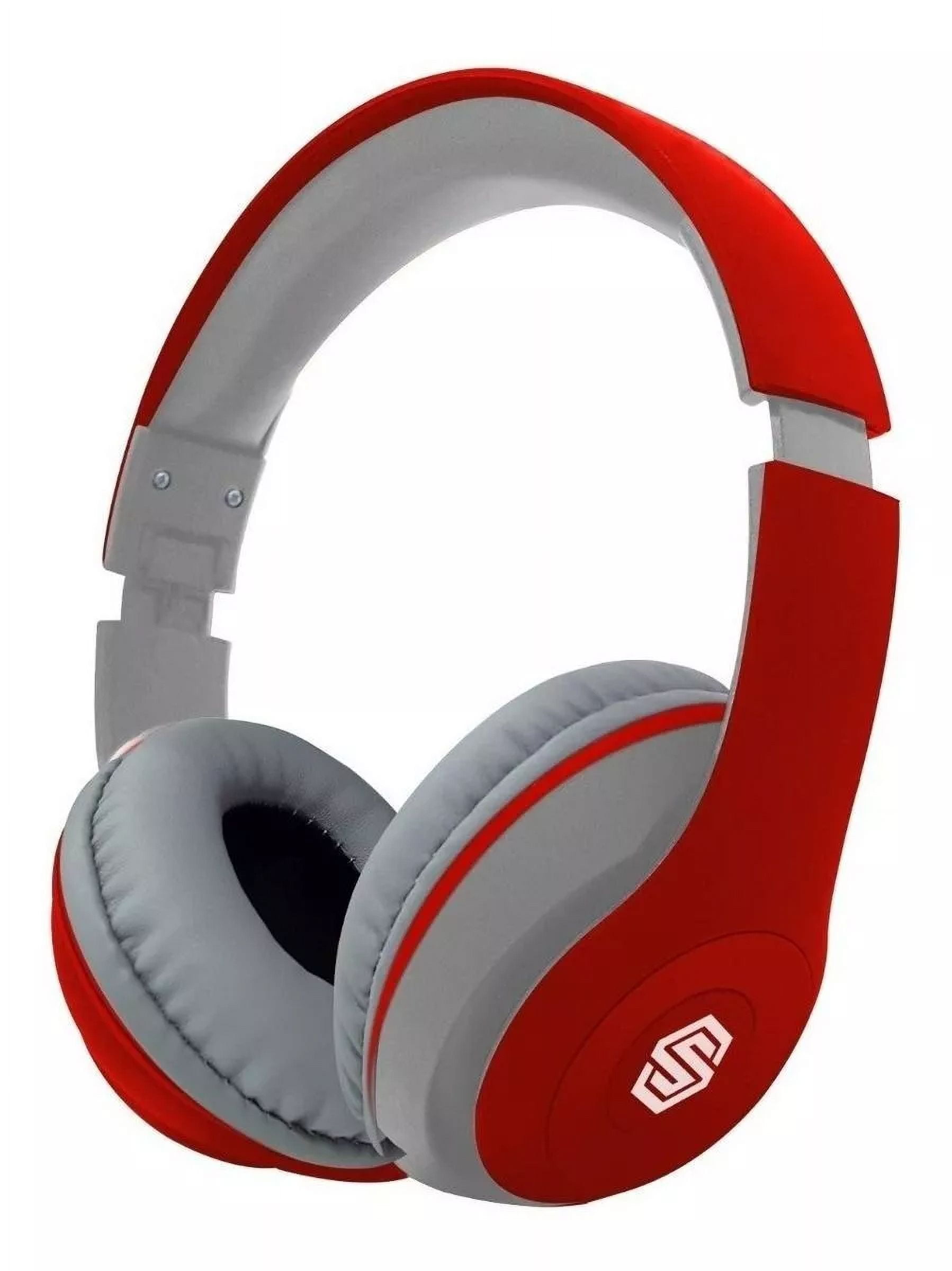 Audífonos inalámbricos Select Sound BTH024 - Color Rojo | Walmart en línea