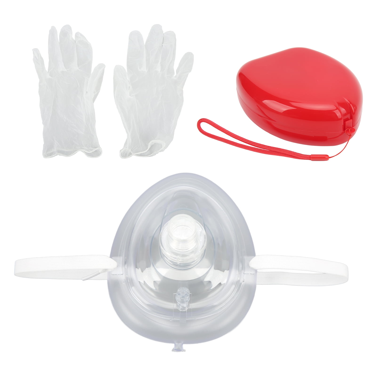 Resucitador de emergencia, resucitador de RCP Protector facial de ...