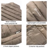 AlpineSwiss Men's Niko Lightweight Winter Outerwear - Down Alternative ...