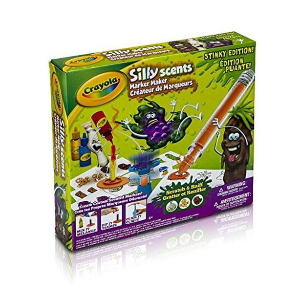 Crayola Silly Scents Stinky Edition Marker Maker - Walmart.com
