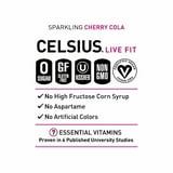CELSIUS Sparkling Cherry Cola, Functional Energy Drink 12 fl oz Single ...