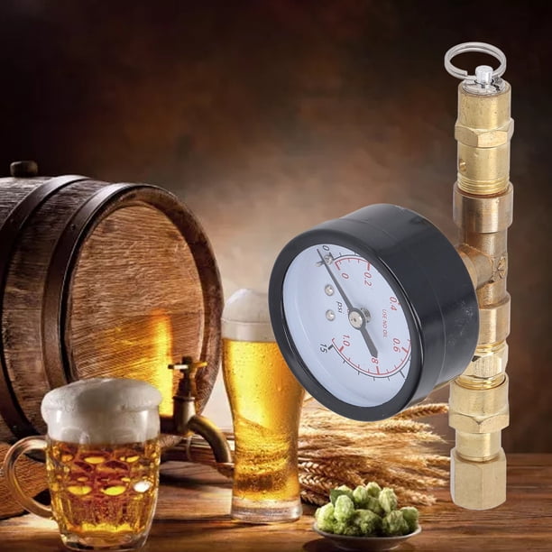 Beer Brew Adjustable Pressure Relief Valve, Solid Spunding Valve ...