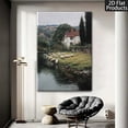 1pc Room Decor Poster Peaceful Countryside Scene with Sheep by The ...