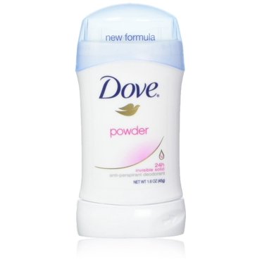 Dove Invisible Solid Antiperspirant Deodorant Stick Powder, 1.6 oz ...