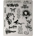 Stampers Anonymous 7321620 Tim Holtz Cling Stamps 7"x8.5"-urban Chic ...