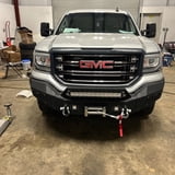 Vijay Front Bumper for 2016-2017-2018 GMC Sierra 1500 with D-rings and ...
