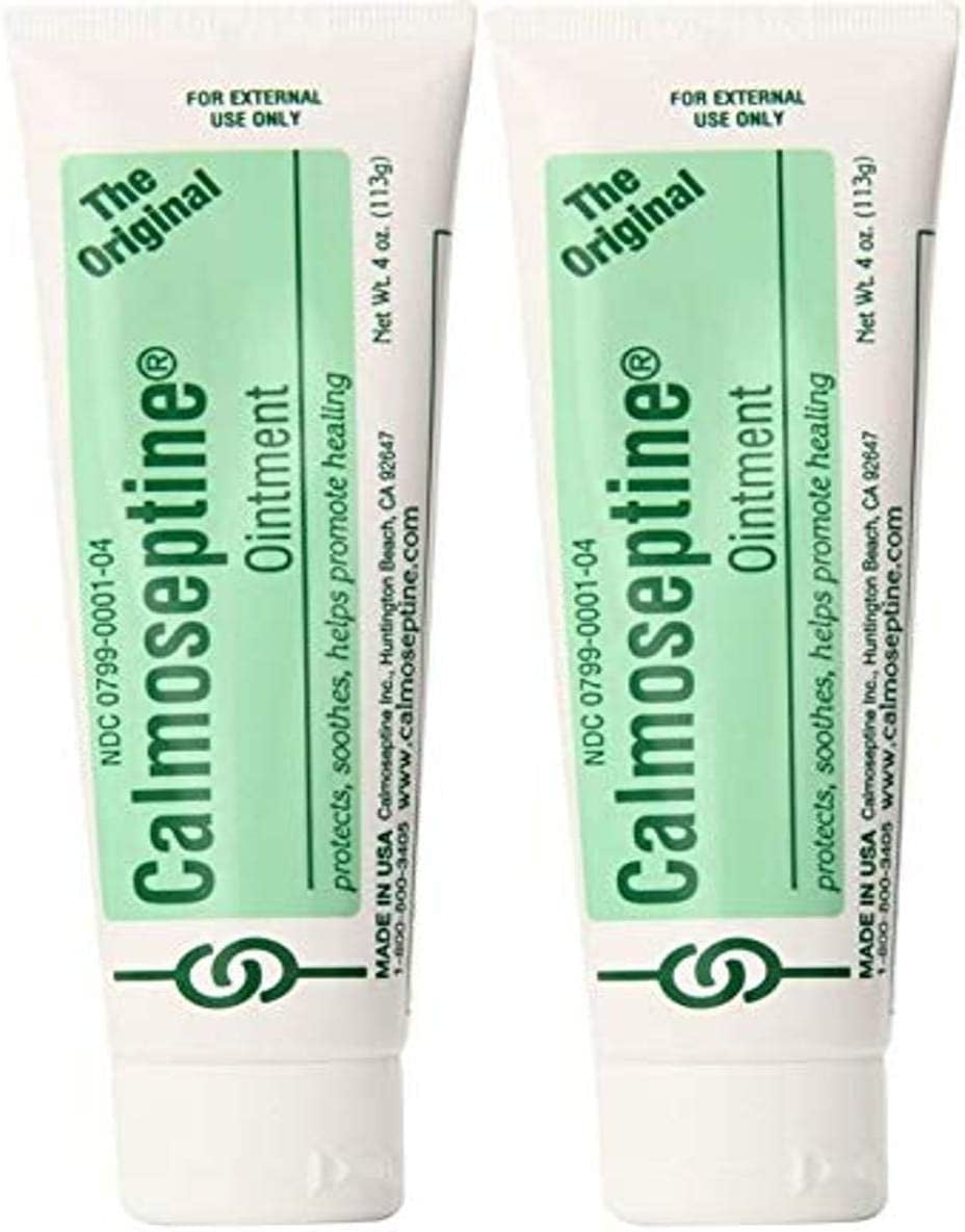 Calmoseptine Ointment by Calmoseptine, 4 Ounce (Pack of 2) - Walmart.com