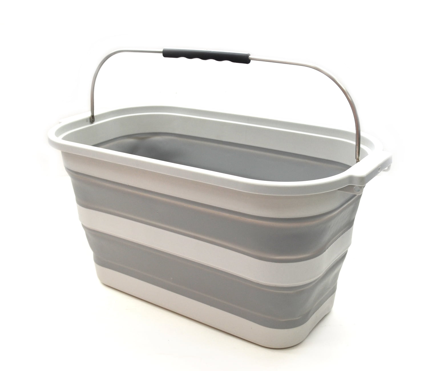SAMMART 23.8L (6.28Gallon) Collapsible Rectangular Handy Basket ...