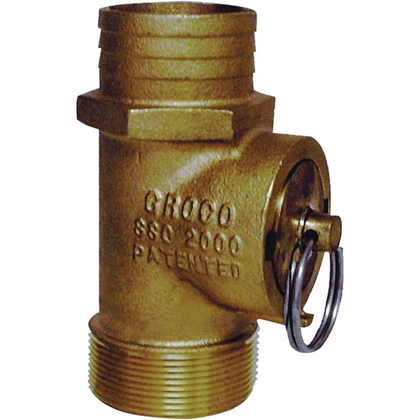 Groco SSC Bronze Engine Flush Kit and Safety Seacock Conversion ...