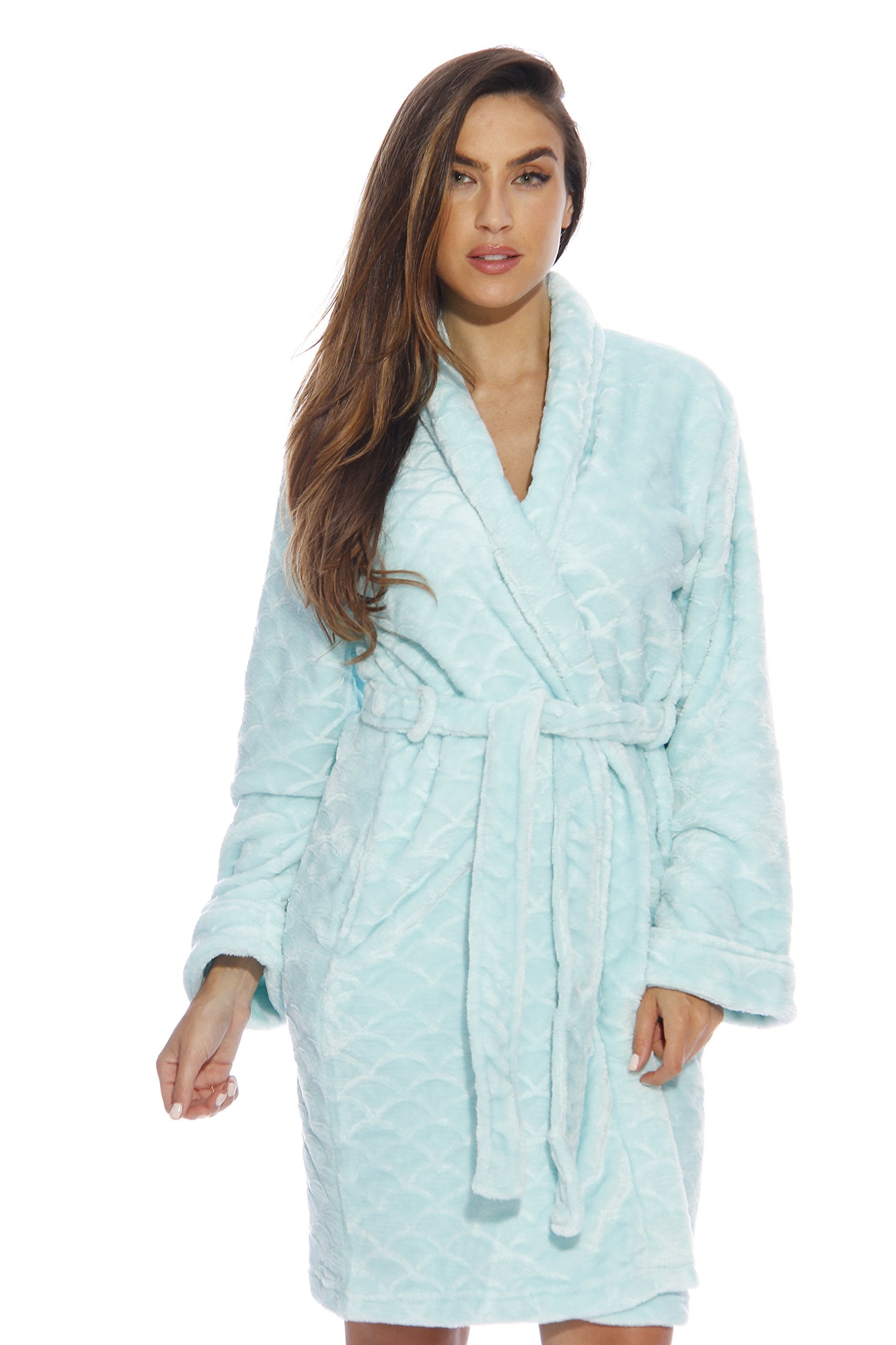 Just Love Solid Kimono Robes for Women (Mint, Small) - Walmart.com