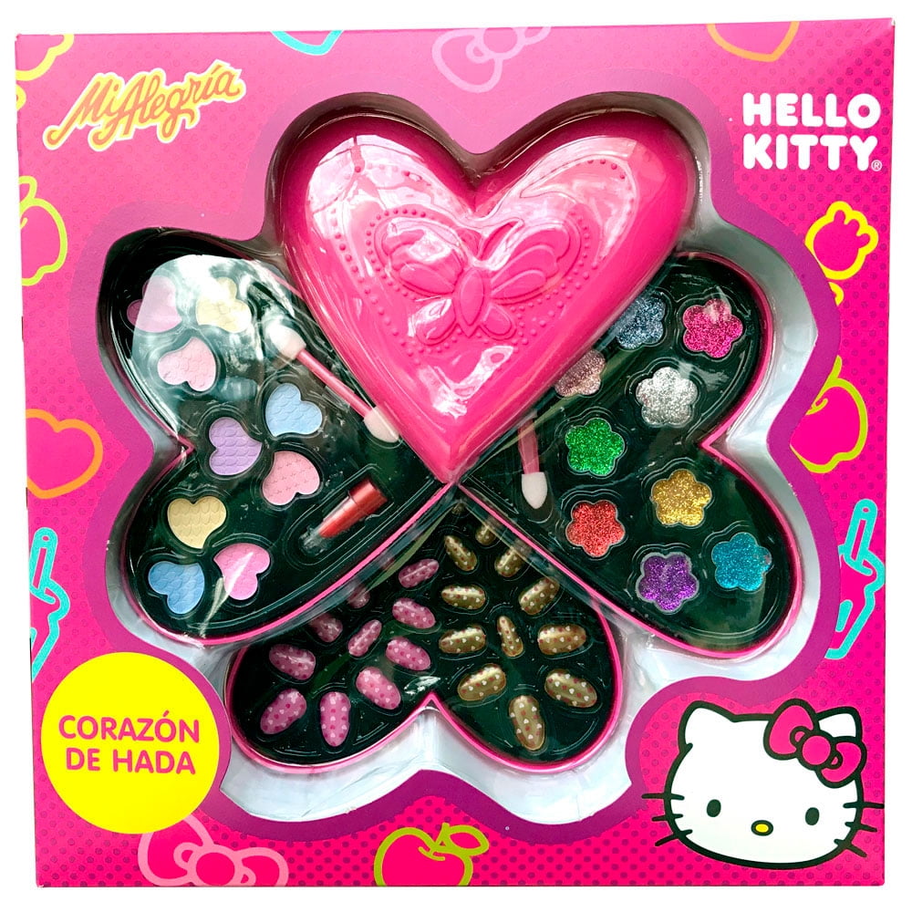 Juego de Maquillaje Hello Kitty Corazón de Hada Mí Alegría | Walmart en ...