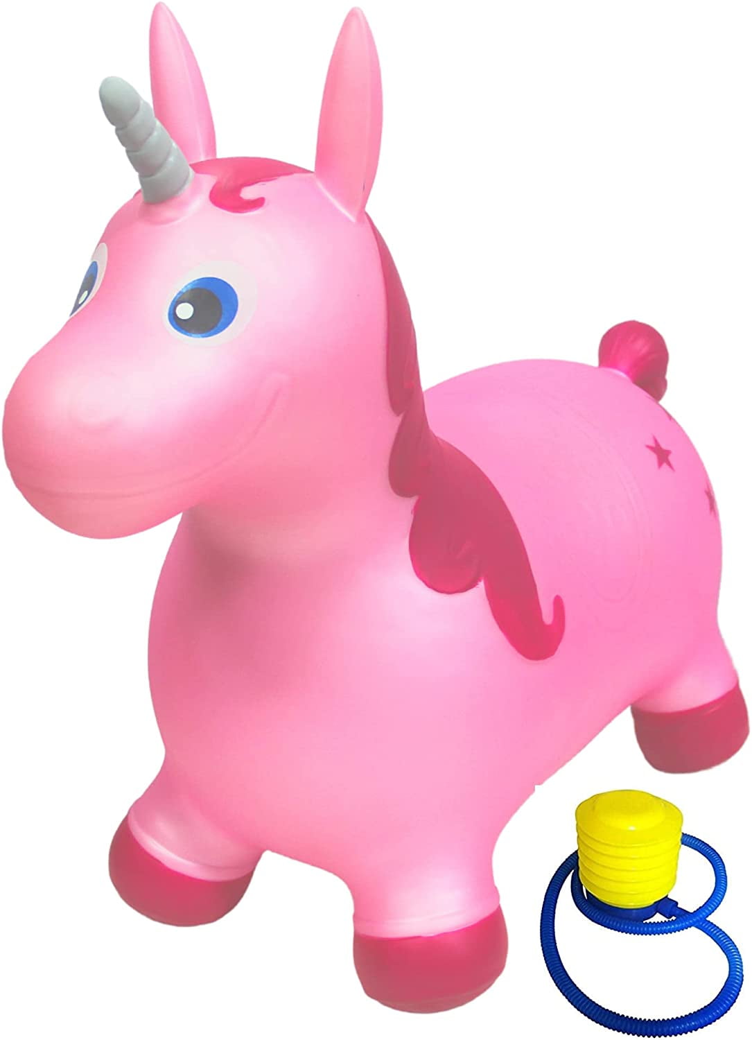 bintiva Children's Unicorn Hopper,with Free Foot Pump, Exercise Jumping ...