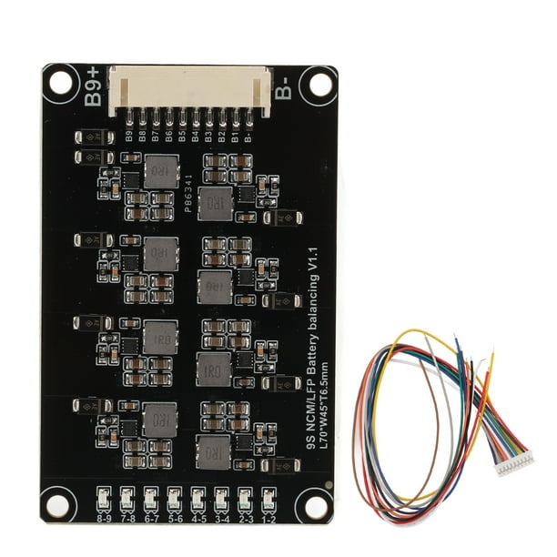 Active Equalizer Inductive Balancer Energy Transfer 1.2A 9S for Lithium Iron Phosphate Battery ...
