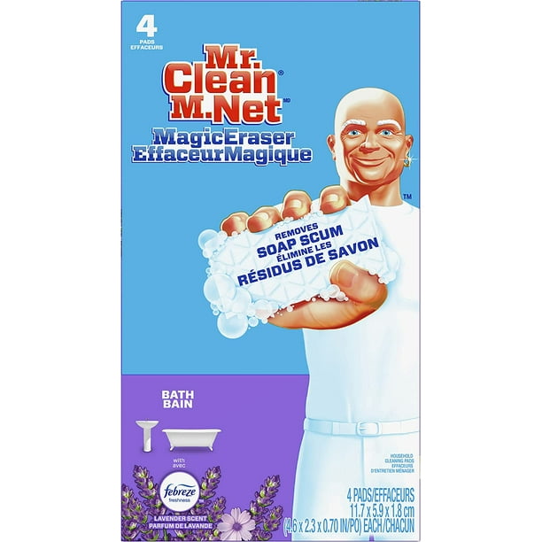 Mr Clean Magic Erasers Bathroom, Shower, and Shoe Cleaner, Cleaning ...