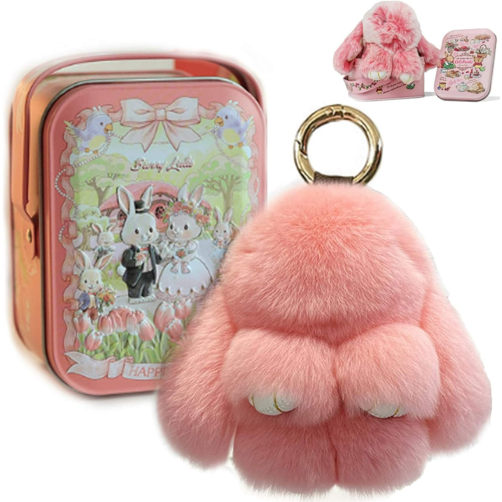 Click here for Gotyou Bunny Lulu Keychain With Tin  Bunnylulu Key... prices
