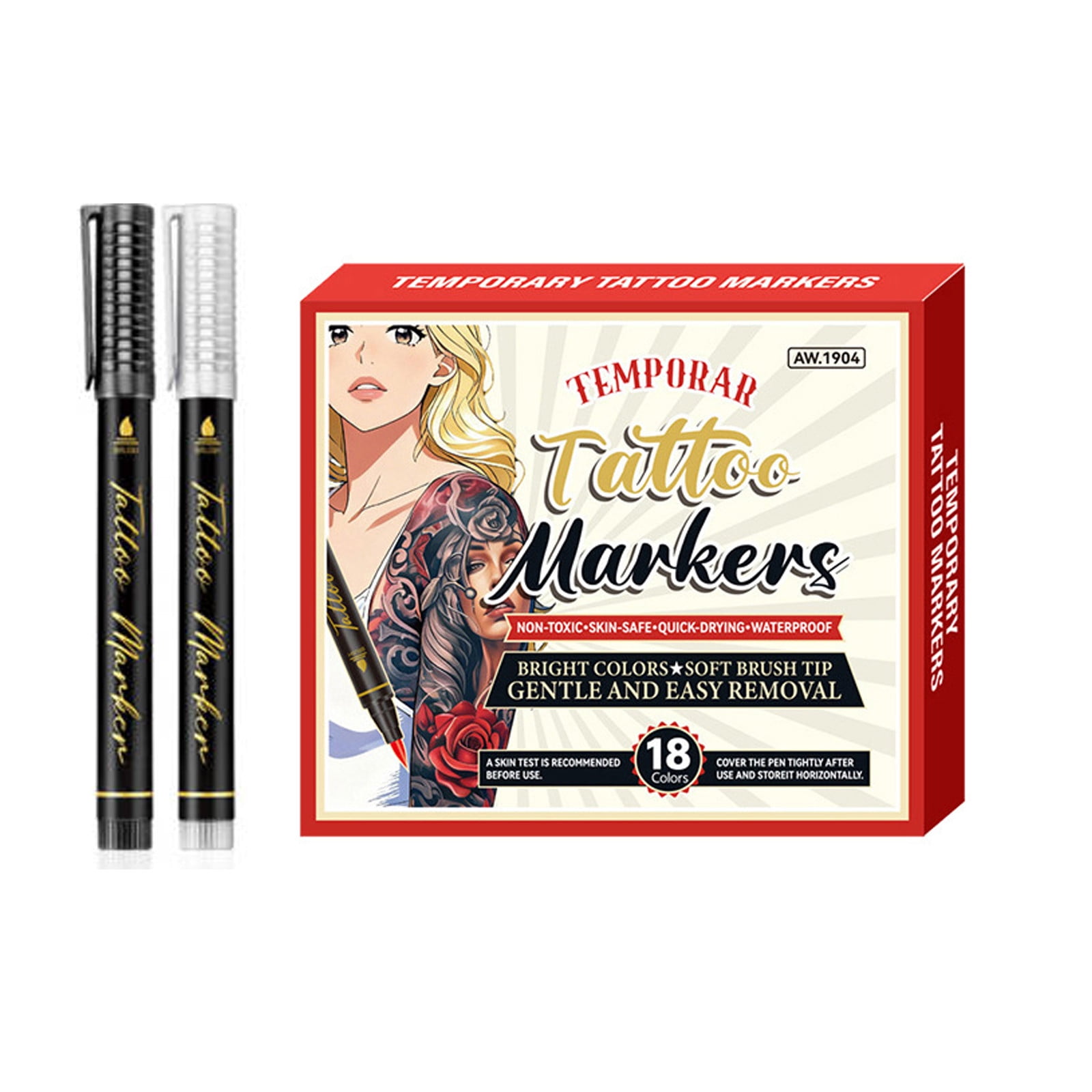 Click here for Mzcpsyha 10/12/18/24 Color Temporary Markers - -Sa... prices