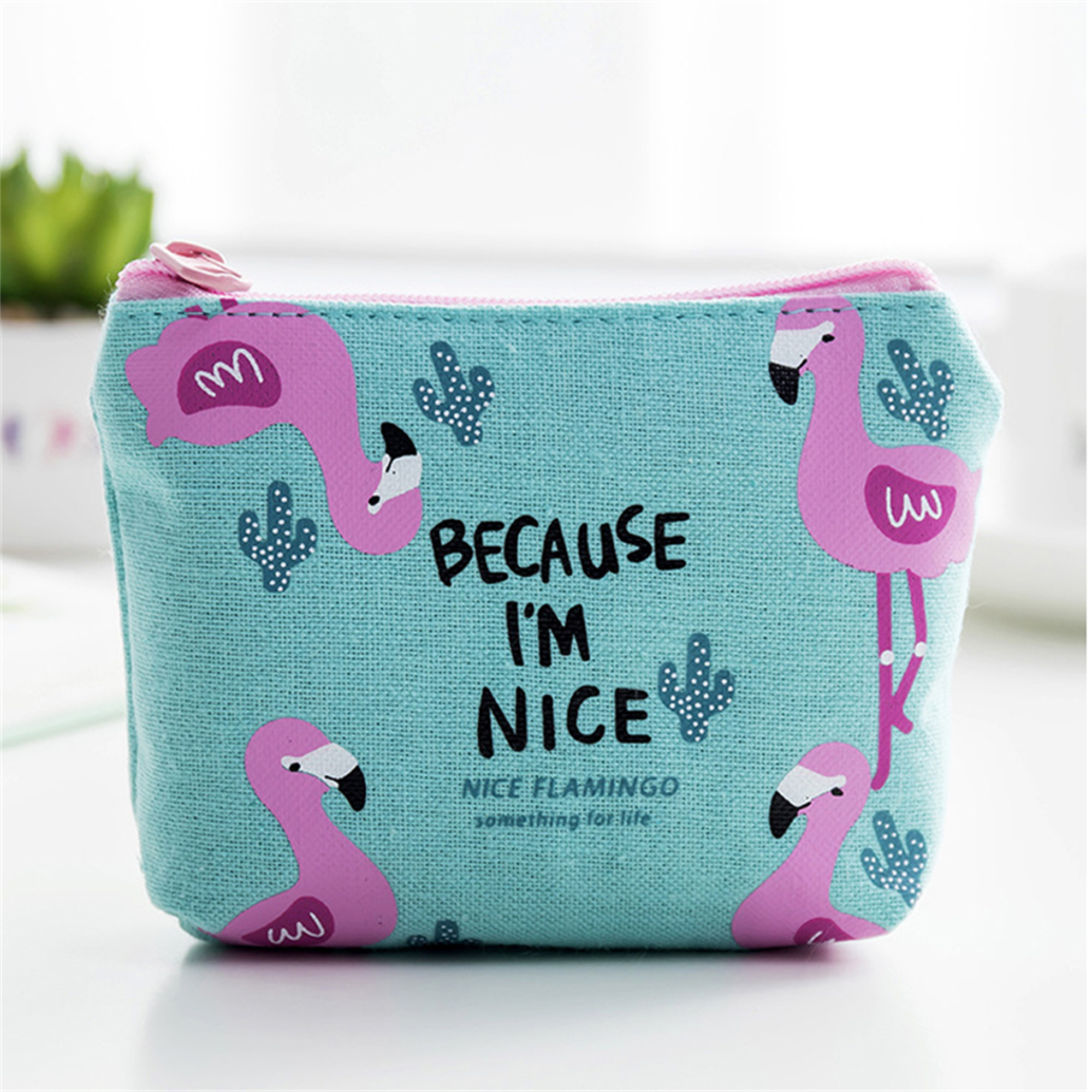 Pfizer Mini Canvas Coin Purse Small Wallet Bag Key Holder Money Pouch ...