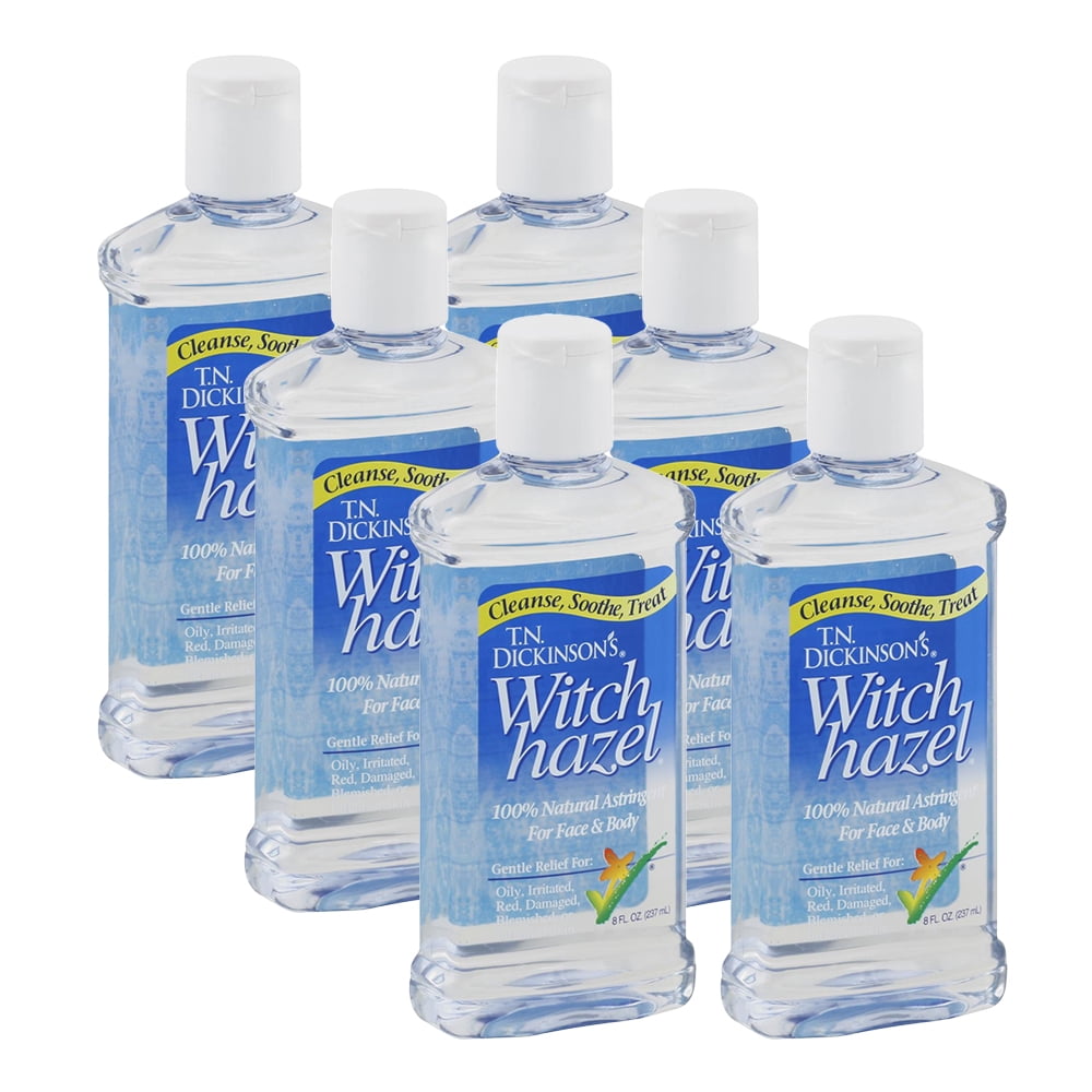 TN Dickinson's Witch Hazel Natural Astringent 16 oz ( 6 Pack ...
