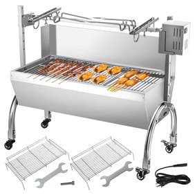 NutriChef PKRTVG65BL - Countertop Rotisserie & Grill Oven - Rotating ...