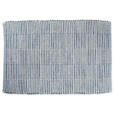 DII Multi Nautical Blue Rag Rug - Walmart.com