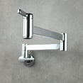 Veryke Foldable Faucet Wall-Mount Kitchen Sink Chrome - Walmart.com