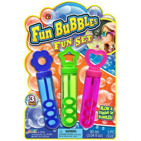 Ja-ru Fun Bubbles Fun Set 3 Pk – BrickSeek