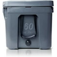 Blue Coolers Ice Vault - 60 Quart, Heavy Duty, Lockable Lid, Big Roto ...