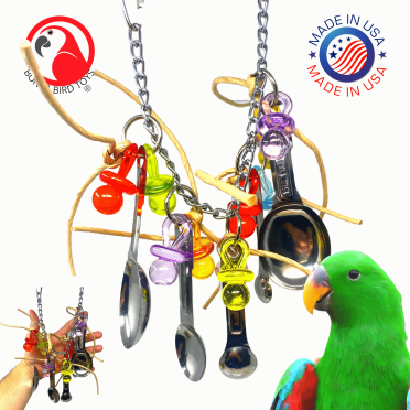 Bonka Bird Toys 1914 Basket Swing Bird Toy. - Walmart.com