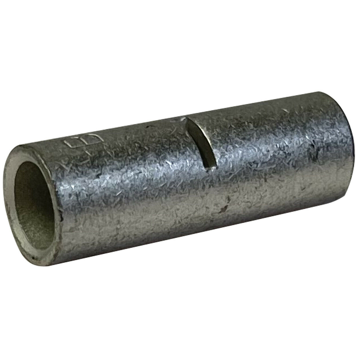 (100) Non-Insulated 6 Gauge Seamless Butt Splice Connector Uninsulated ...
