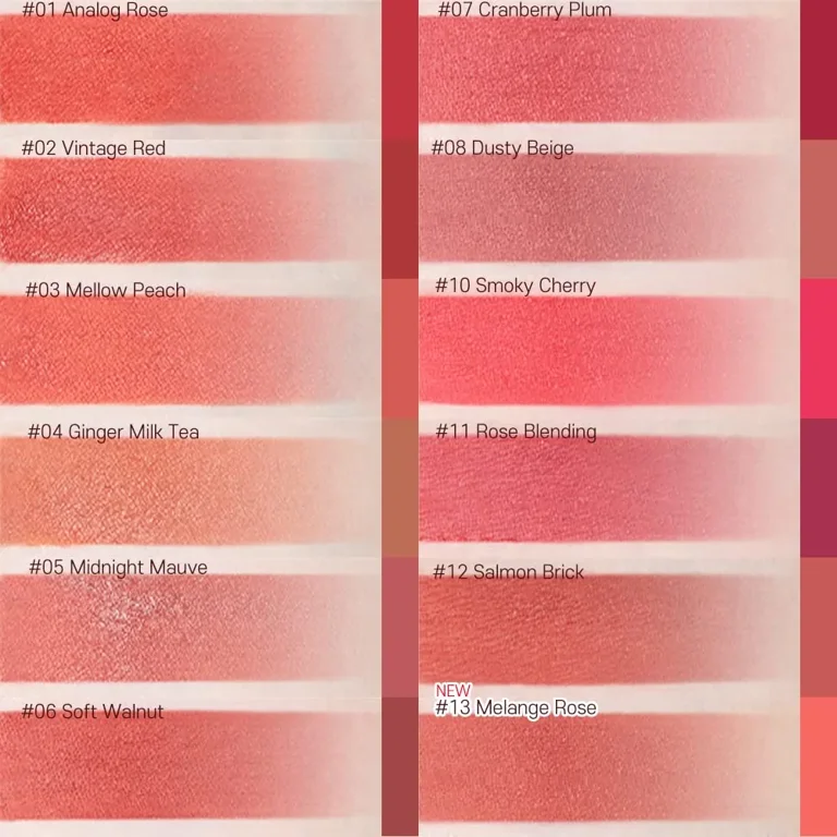 Etude House Lipstick Swatches