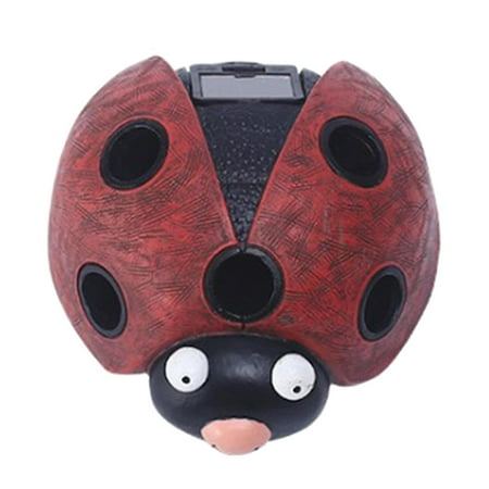 Statue of Ladybug Light Outdoor Lawn Ladybug Figurine Red | Walmart Canada