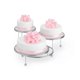 Wilton 4 in Round Steel 3-Tier Decoration/Party Tiered Cake Stand ...