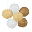 10PCS Small Chinese Paper Lanterns,Hanging Round Paper Lanterns Indoor ...