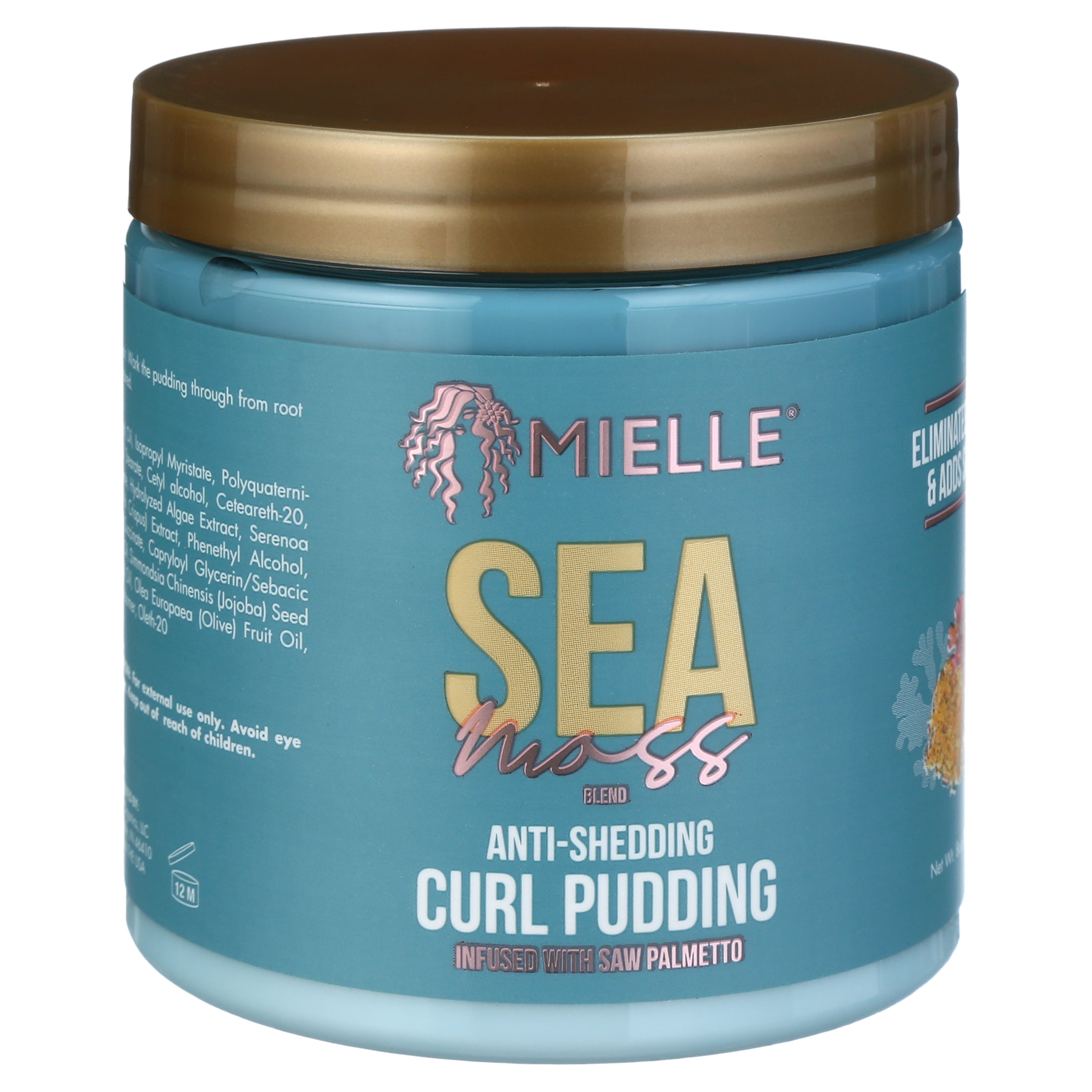 Buy Mielle Organics SEA MOSS ANTI-SHEDDING CURL PUDDING 8 OZ Online at ...