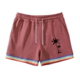 Men's Shorts Men's Rainbow Pocket Drawstring Loose Casual Sports ...
