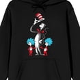 Bioworld The Cat in the Hat Mischievous Cat Thing One Thing Two Mens ...