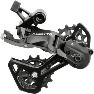 microSHIFT M26 Rear Derailleur - 7,8 Speed, Long Cage, Black - Walmart.com