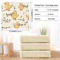 Duck Musical Instrument Kitchen Cloth Dish Towels for Drying Washing ...
