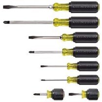Klein Tools 85078 Cushion-Grip Screwdriver 8 Piece Set - Walmart.com
