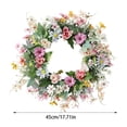 Accessories for Indoor Spaces Spring Silk Flower Ring Easter Pattern ...