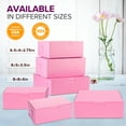 [10 Pack] Pink Bakery Boxes - 8 x 8 x 4 Inches Pink Cake Boxes - Pastry ...