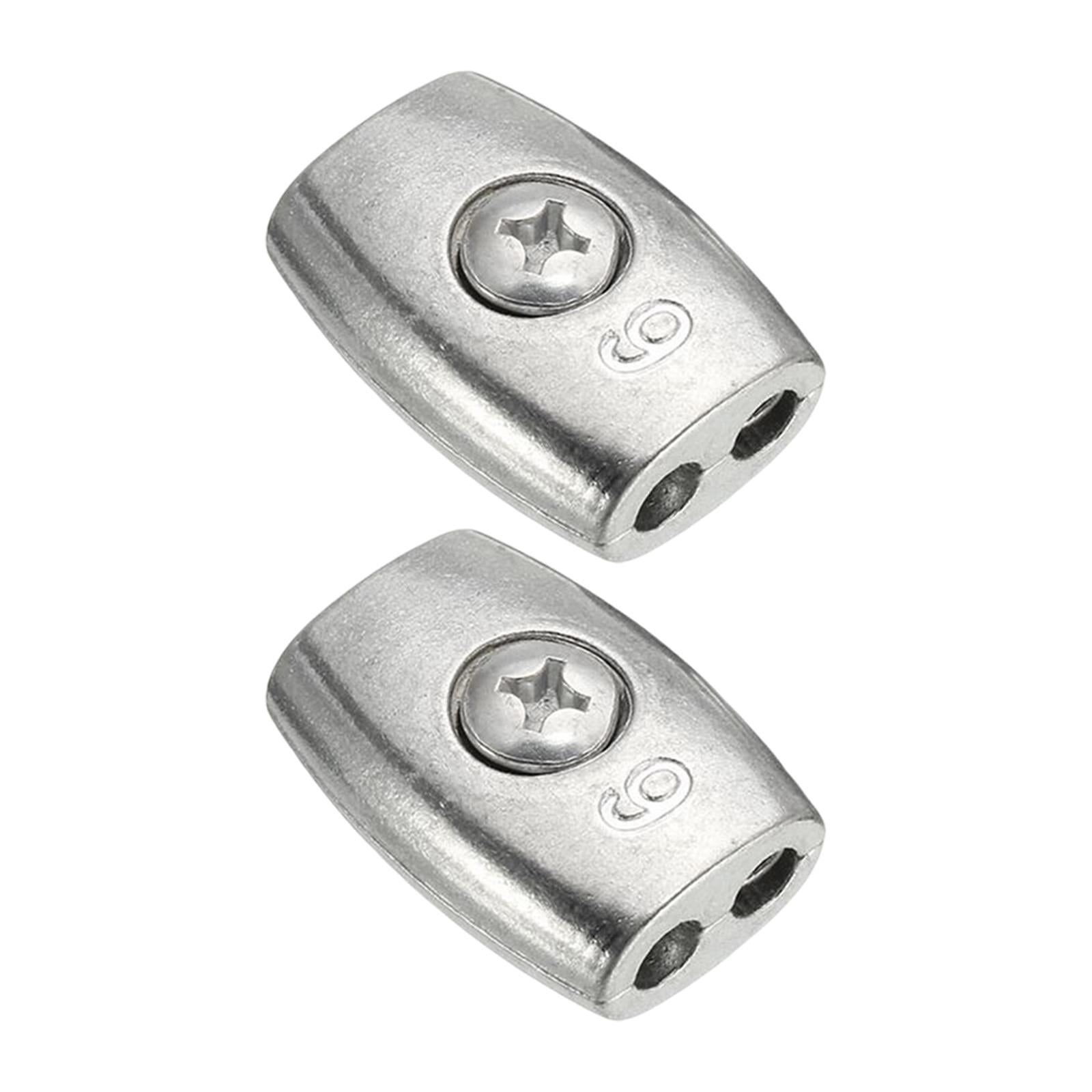 2 Piece Cable Clamp Components, Easy to Use Universal Fittings ...